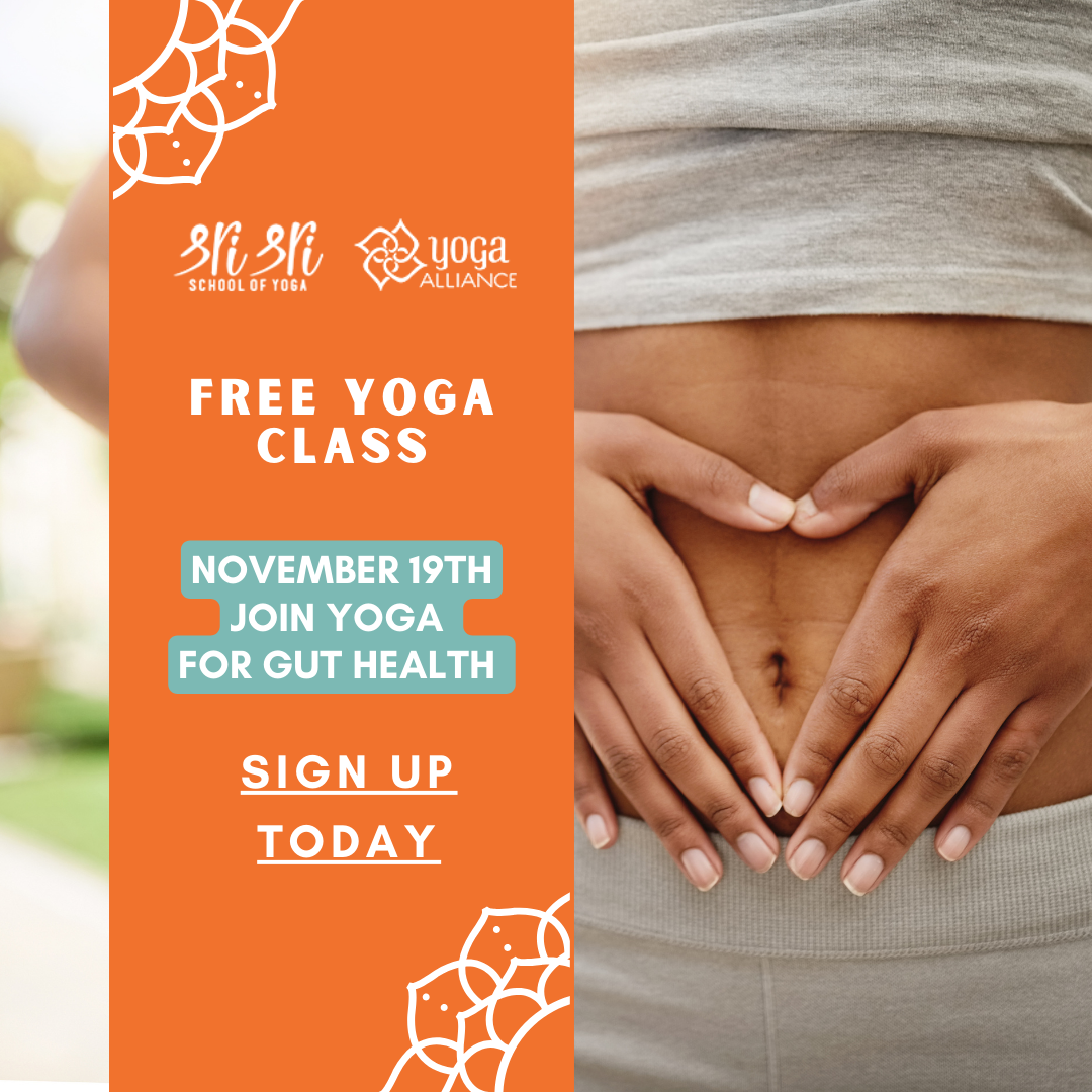 Free Yoga for Gut Health – Sri Sri School of Yoga